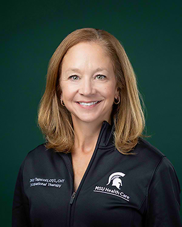 Stacy Tapscott, OT/L, CHT - Michigan State University Health Care